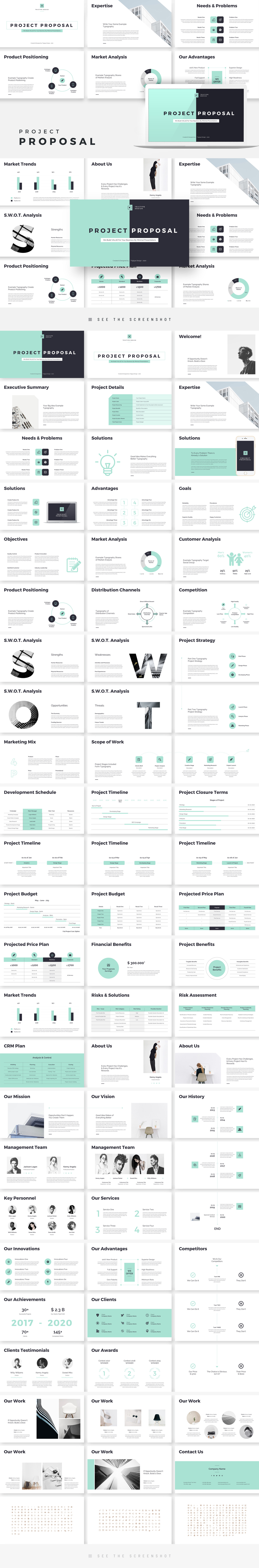 Project Proposal Business Plan Keynote Template